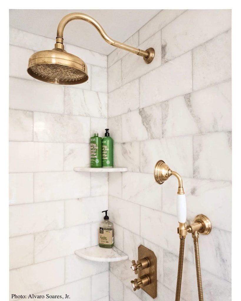 Victorian 20-WMF-SWR-CR Wall Mount Shower & Hand Held Shower Set ...