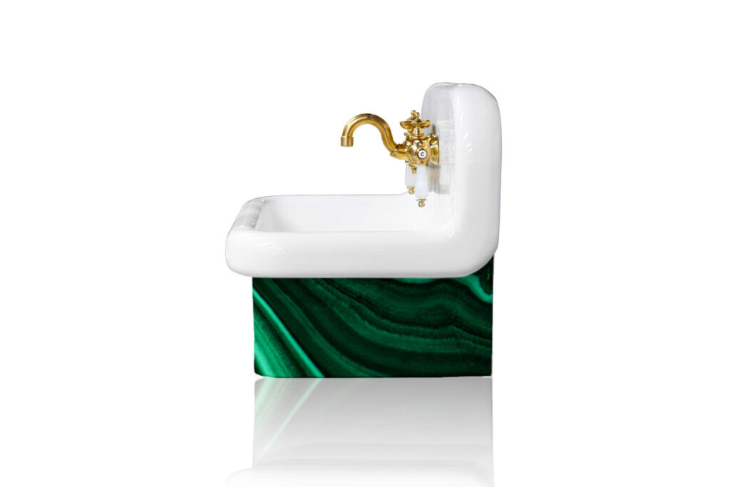 Limited Edition Artist Series Small Wall Mount High Back Bath Sink ...