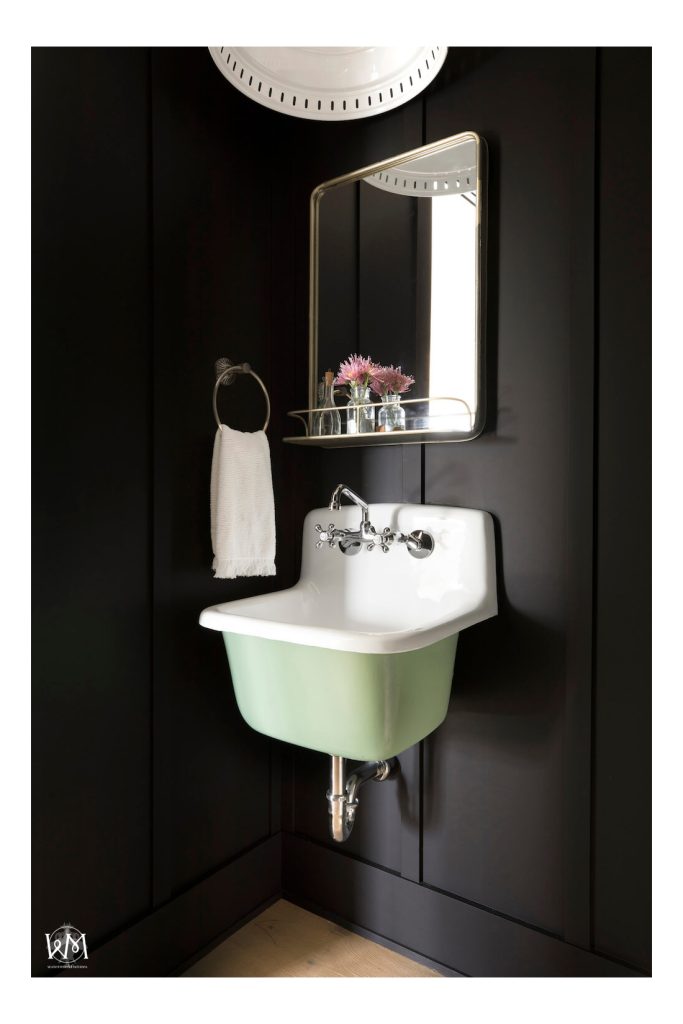 Vintage Style Deep Utility Sink Antique Inspired High Back Cast Iron ...