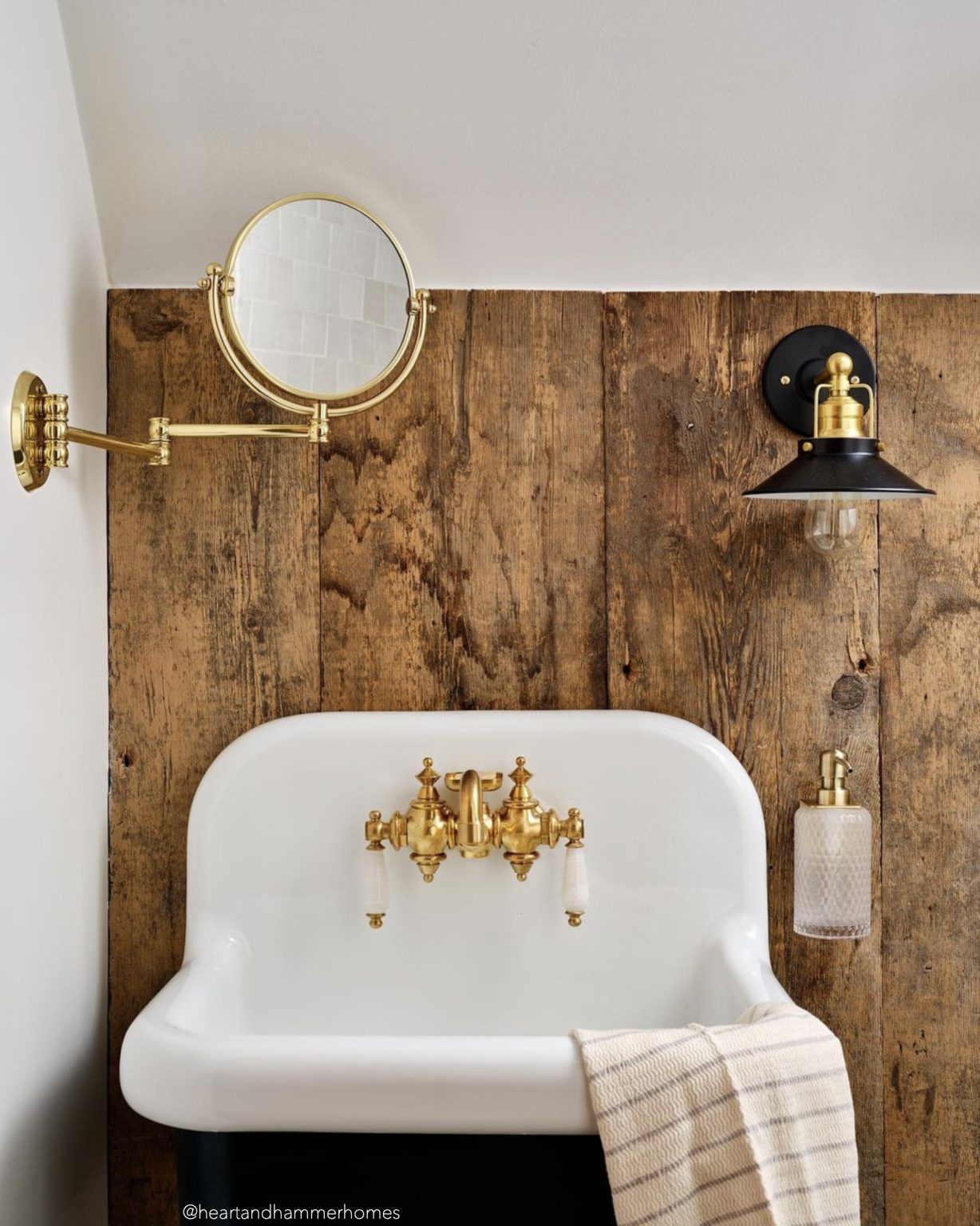 NEW Small 22" Wall Mount High Back Bath Sink Antique Inspired Deep ...